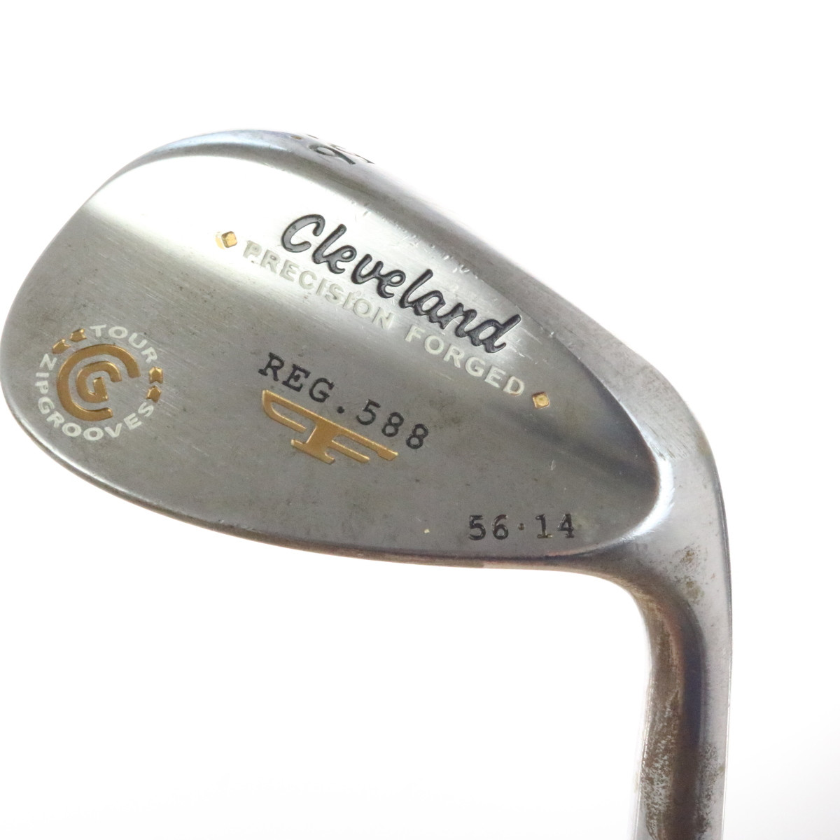 Cleveland 588 Precision Forged Satin Wedge 56 Deg 56.14 Steel 48202A ...
