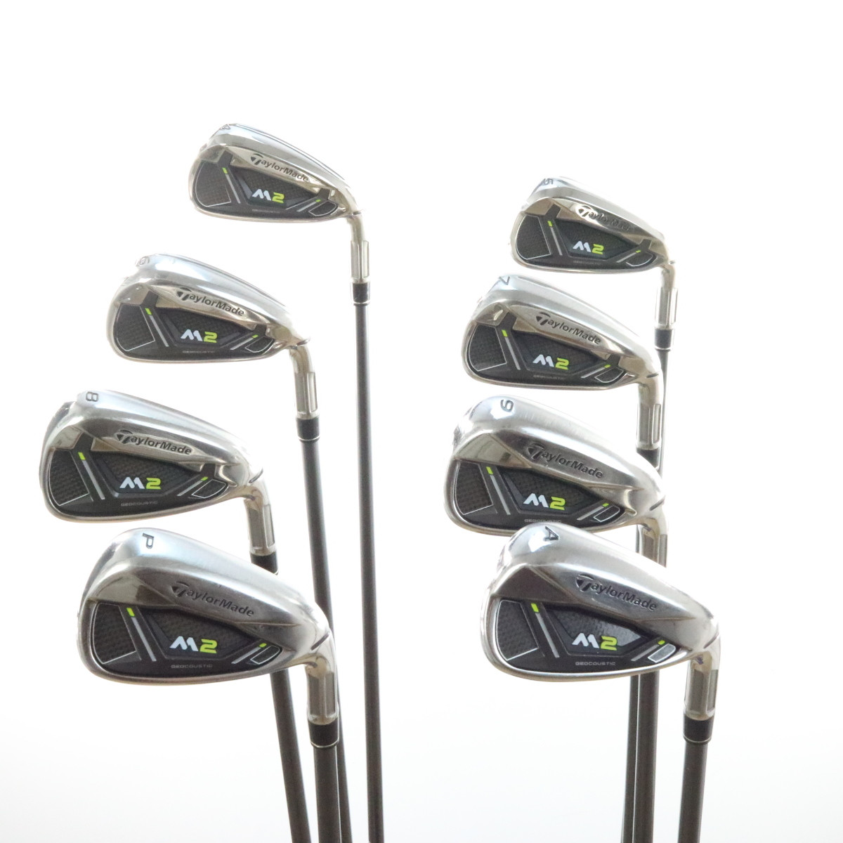 2017 TaylorMade M2 Iron Set 4-P,A Graphite REAX 65 Regular Flex 48216A ...