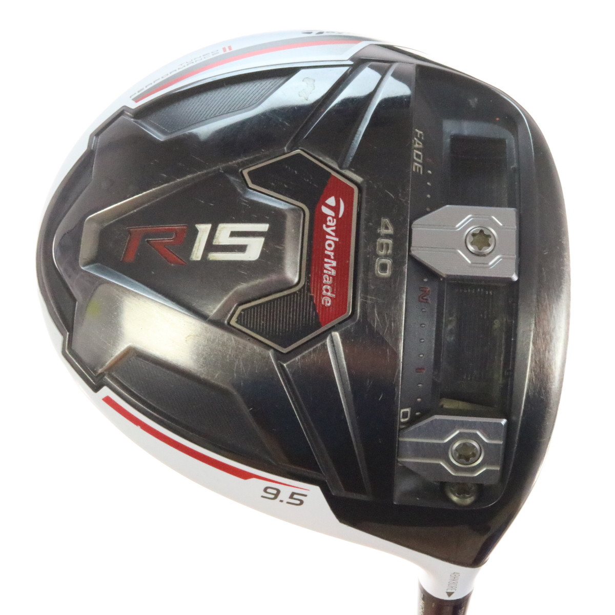 TaylorMade R15 White 460 Driver 9.5 Deg Matrix M Senior Flex 48062G ...