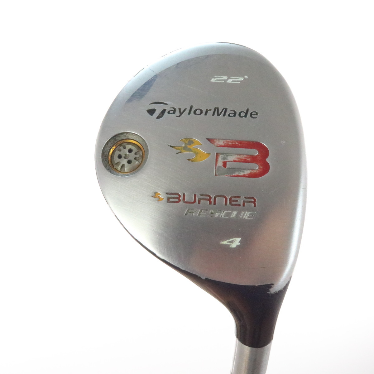 TaylorMade Burner Rescue 4 Hybrid 22 Degrees REAX 60 Regular Flex ...