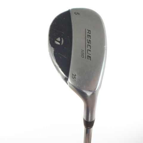 TaylorMade Rescue Mid 5 Hybrid 25 Degrees Steel Stiff Flex 48572A - Mr ...