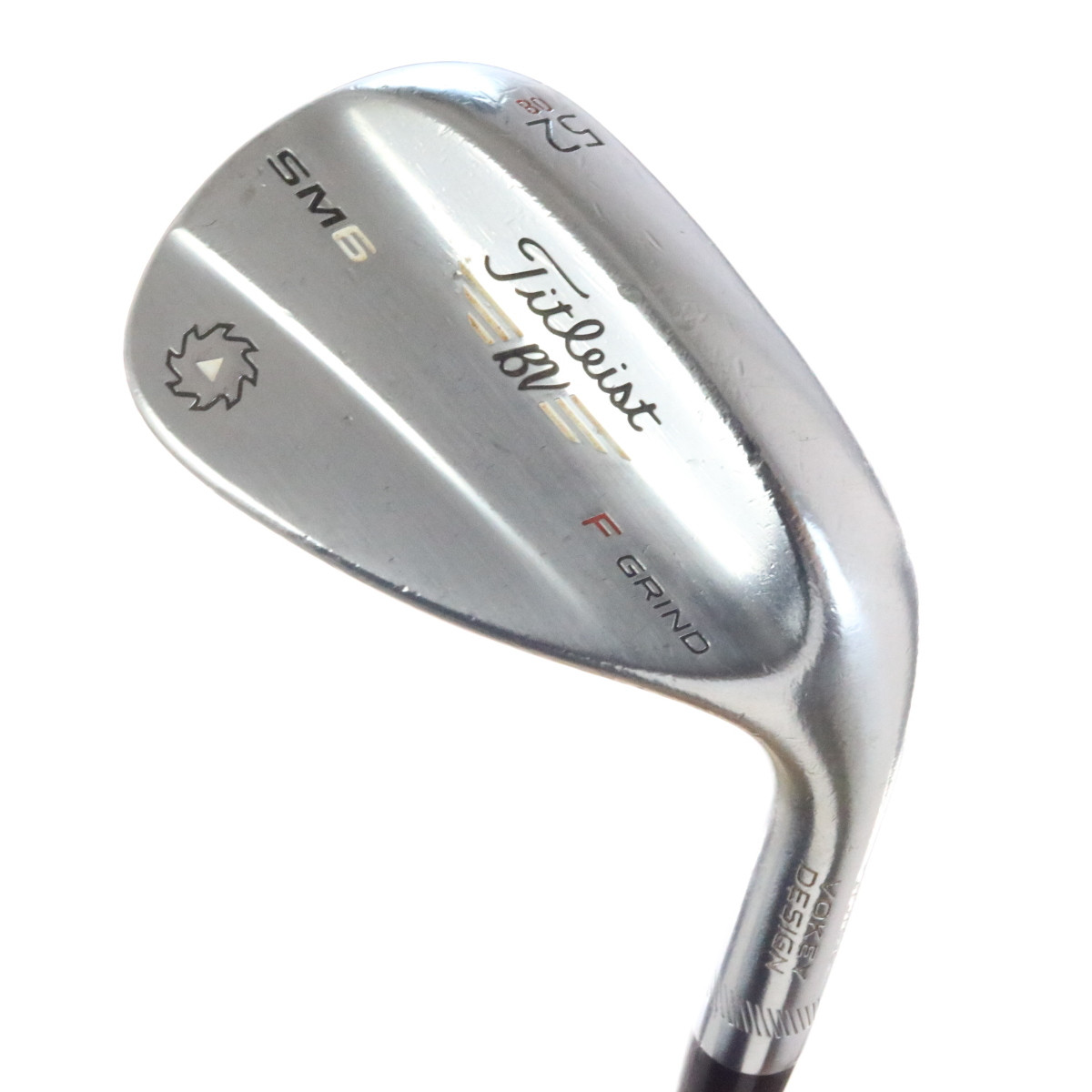 Titleist Vokey SM6 Tour Chrome Wedge 52 Deg 52.08 Steel F Grind 48756G - Mr Topes Golf