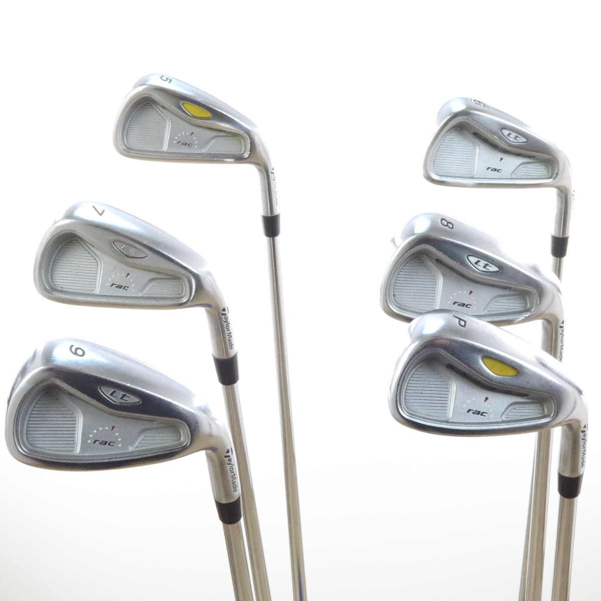 TaylorMade RAC LT Iron Set 5-P Steel Rifle Precision 6.5 Stiff Flex ...