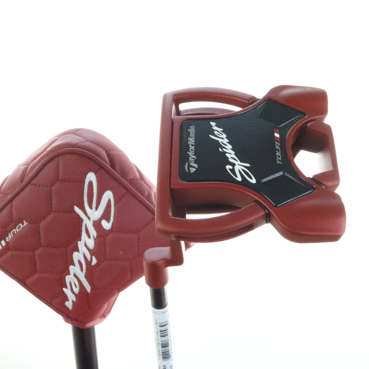 TaylorMade Spider Tour Red L Neck Putter 35 Inches Headcover LH 48942A ...