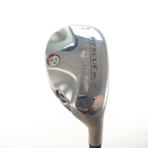 TaylorMade Rescue Dual 3 Hybrid 19 Degrees Graphite Ladies Flex 49178G ...