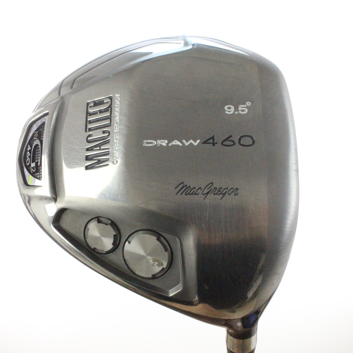 MacGregor MacTec NVG2 460 Draw Driver 9.5 Deg Fujikura Stiff Flex ...