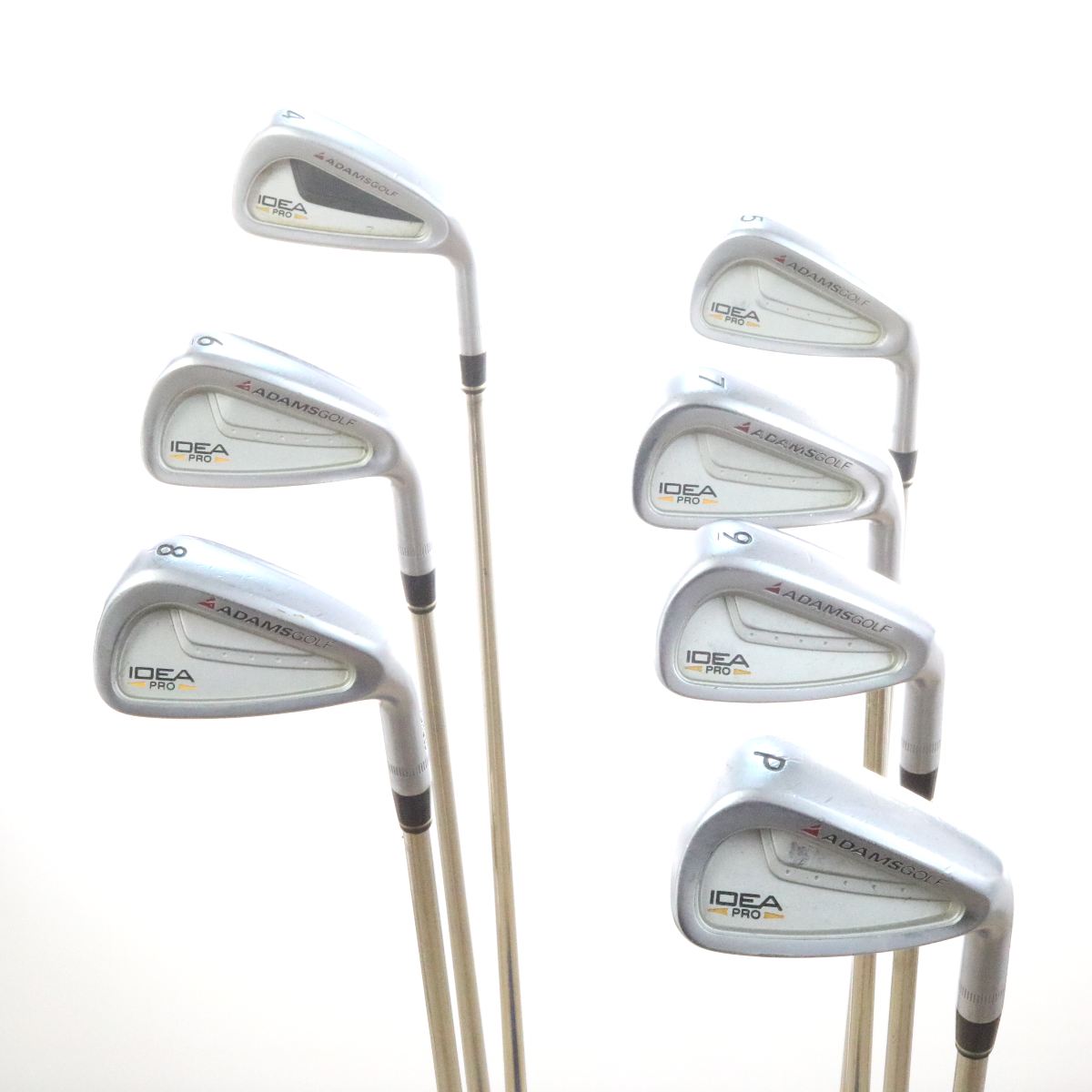 Adams IDEA Pro Iron Set 4-P True Temper Black Gold Stiff Flex 49438A ...