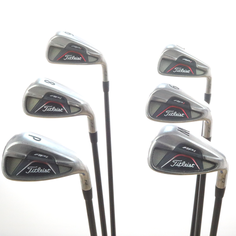 Titleist AP1 712 Iron Set 6-P,W Graphite Tour AD 65i Regular Flex ...