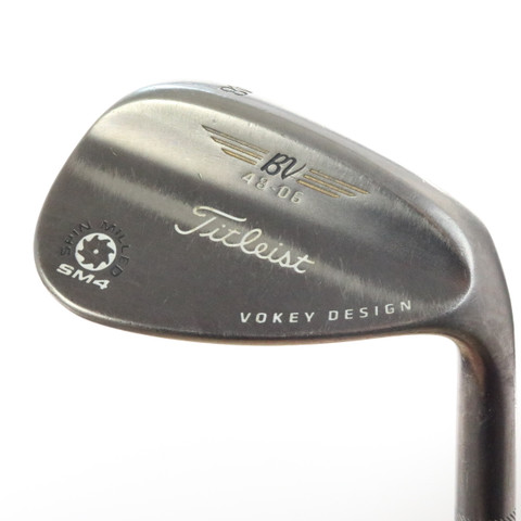 Titleist SM4 Spin Milled Black Nickel Vokey Wedge 48Deg 48.06 Steel Shaft 49350G - Mr Topes Golf