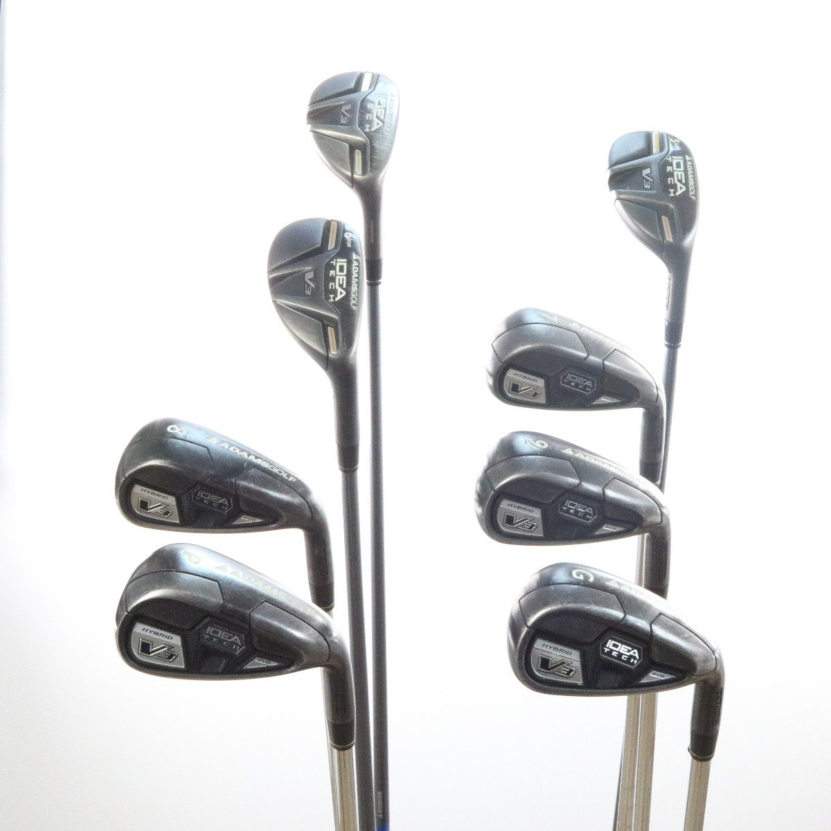 Adams IDEA Tech V3 Forged Iron Set 4-P,G Steel/Graphite Regular Flex ...