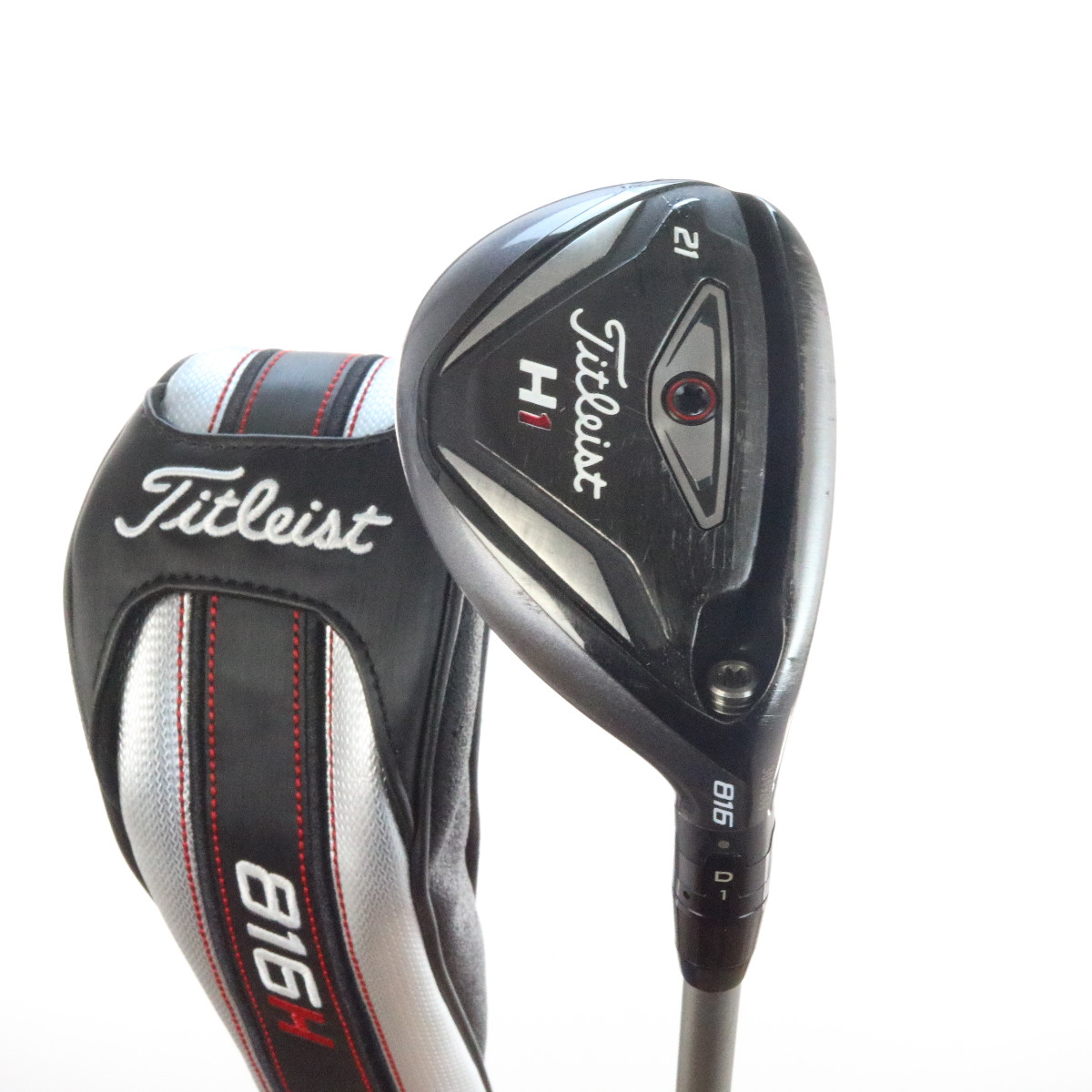 Titleist 816 H1 Hybrid 21 Degrees Diamana S+ 70 Stiff Flex Headcover 49663A - Mr Topes Golf