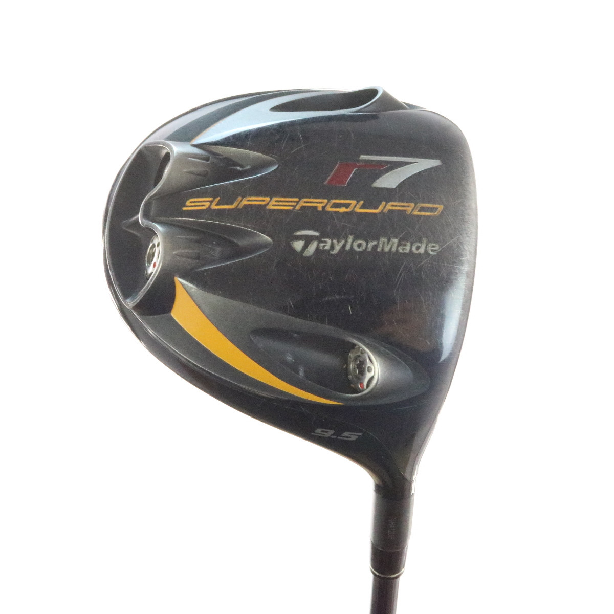 TaylorMade R7 Superquad Driver 9.5 Degrees Fujikura REAX 65 Stiff Flex ...