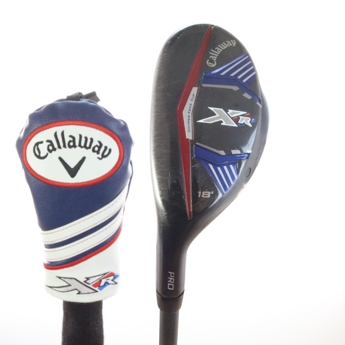Callaway XR Pro Hybrid 18 Degrees Project X 5.5 Regular Flex Headcover LH 49793A - Mr Topes Golf