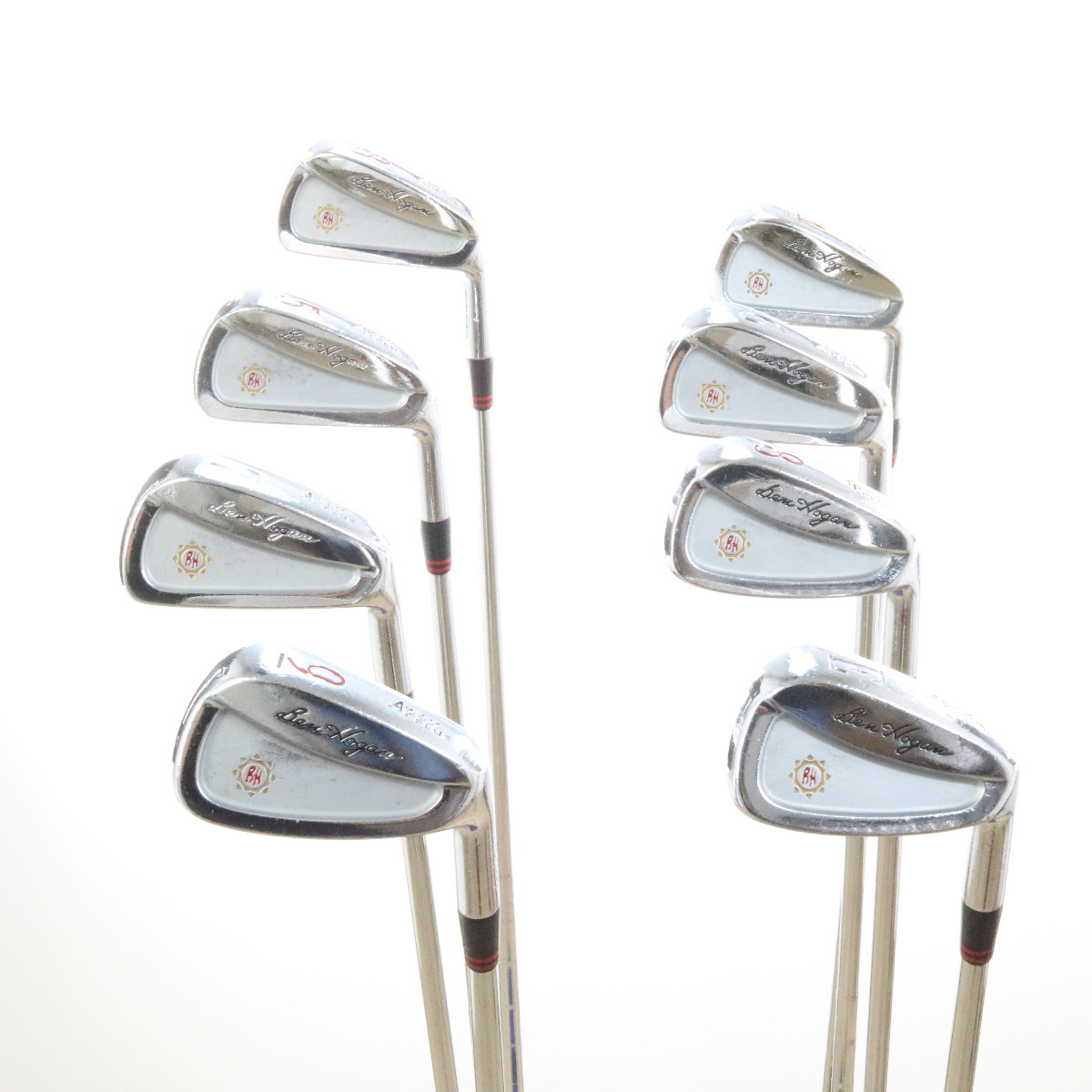 Ben Hogan Apex Plus Iron Set 3-E Steel Shaft #4 Stiff Flex Right-Handed ...