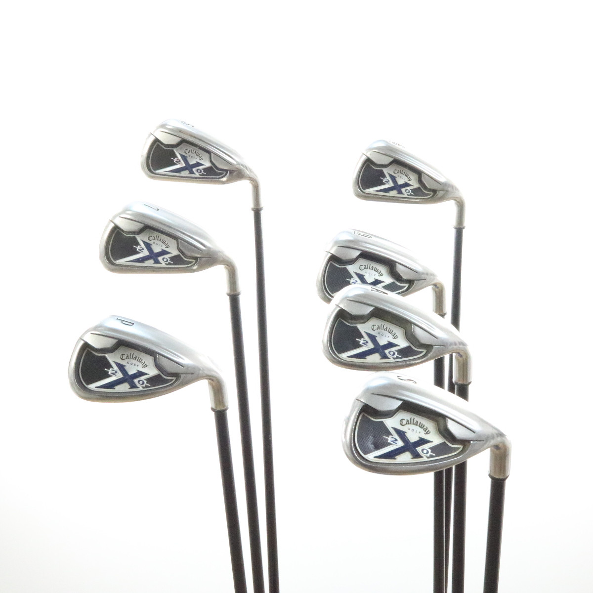 Callaway X-20 Iron Set Graphite Shaft Regular Flex Right-Handed 49976A ...