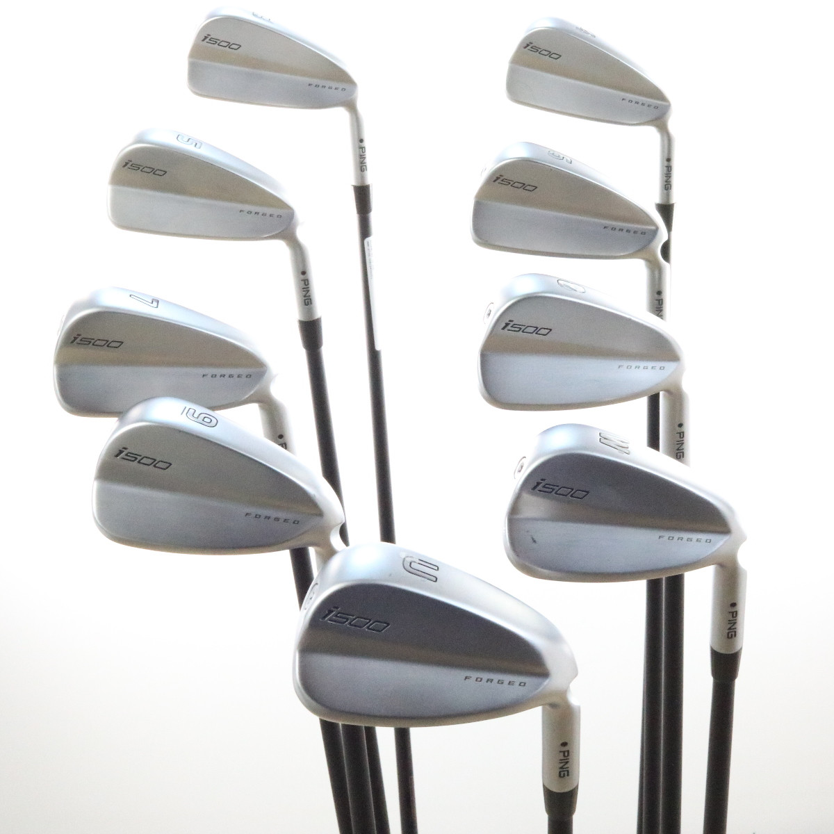 2019 PING i500 Iron Set 3-W,U Black Dot Graphite ALTA CB Regular Flex ...