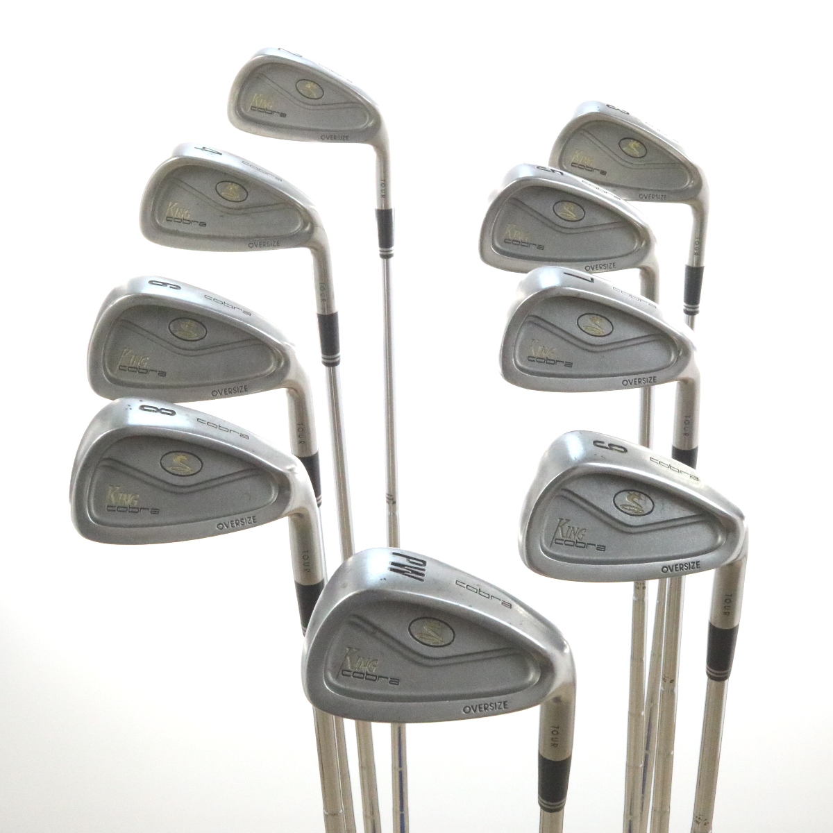 King Cobra Oversize Tour Iron Set 2-PW Steel Shaft Stiff Flex 50490A ...