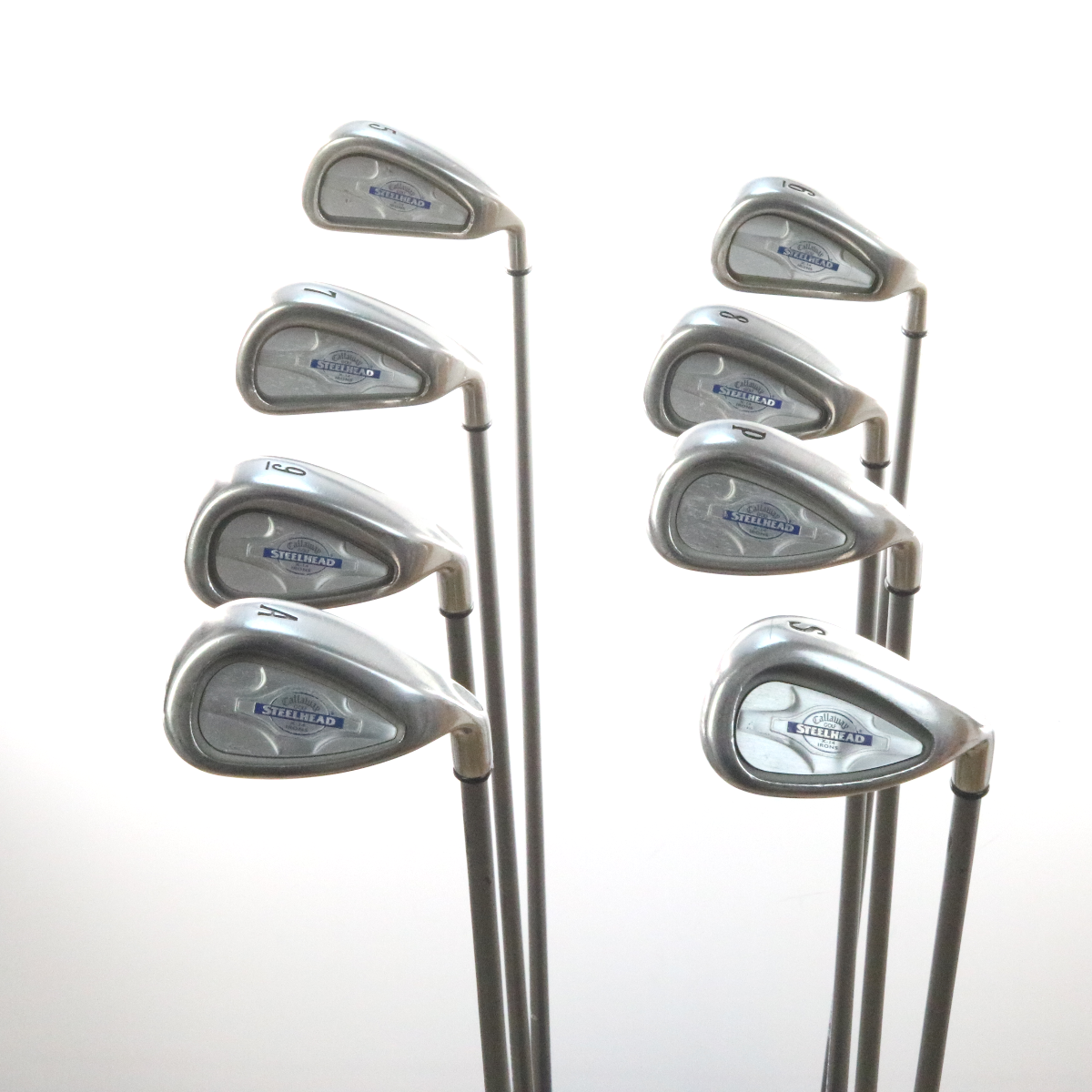 Callaway Steelhead X-14 Iron Set 5-P,A,S Graphite Light Senior Flex ...