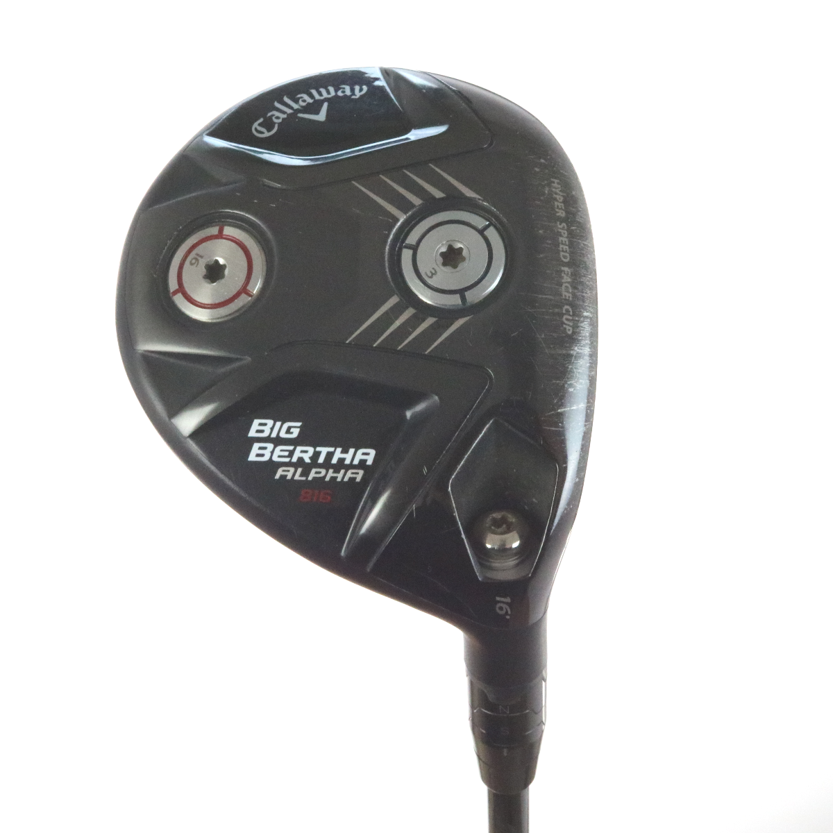 Callaway Big Bertha Alpha 816 Wood 16 Degrees Aldila Rogue Stiff Flex ...