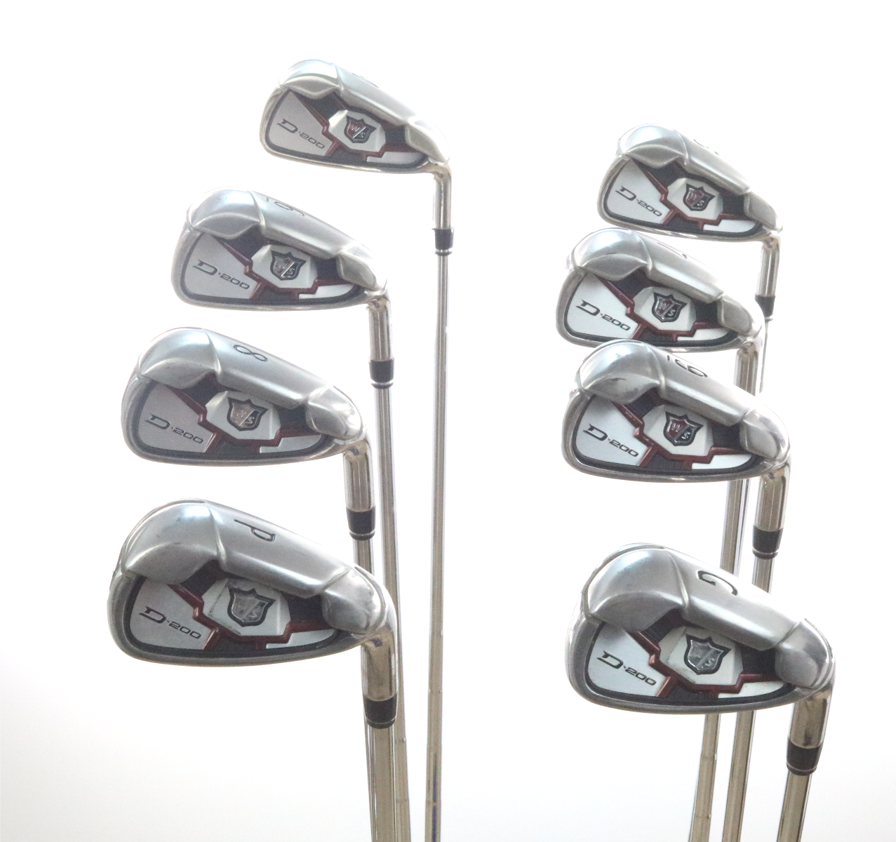 Wilson Staff D200 Iron Set 4-P,G Steel Shaft Uniflex Right-Handed ...