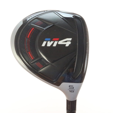 2018 TaylorMade M4 5 Fairway Wood 18 Deg ATMOS Stiff Flex 50889G - Mr Topes Golf