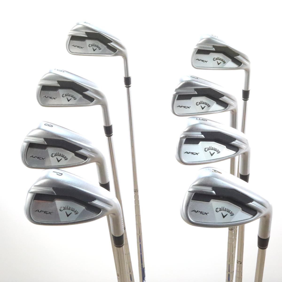 Callaway Apex Forged 4-P,A Iron Set True Temper XP 95 Steel Stiff Flex ...