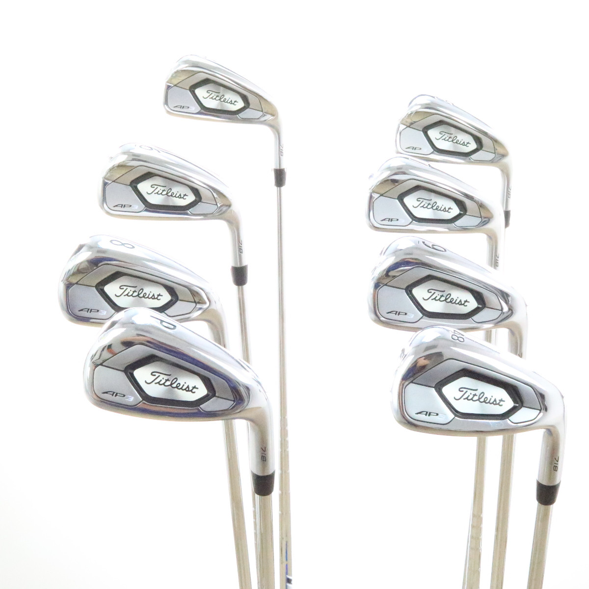 2018 Titleist AP3 718 Iron Set 4-P,W48 True Temper AMT Black S300 Stiff ...