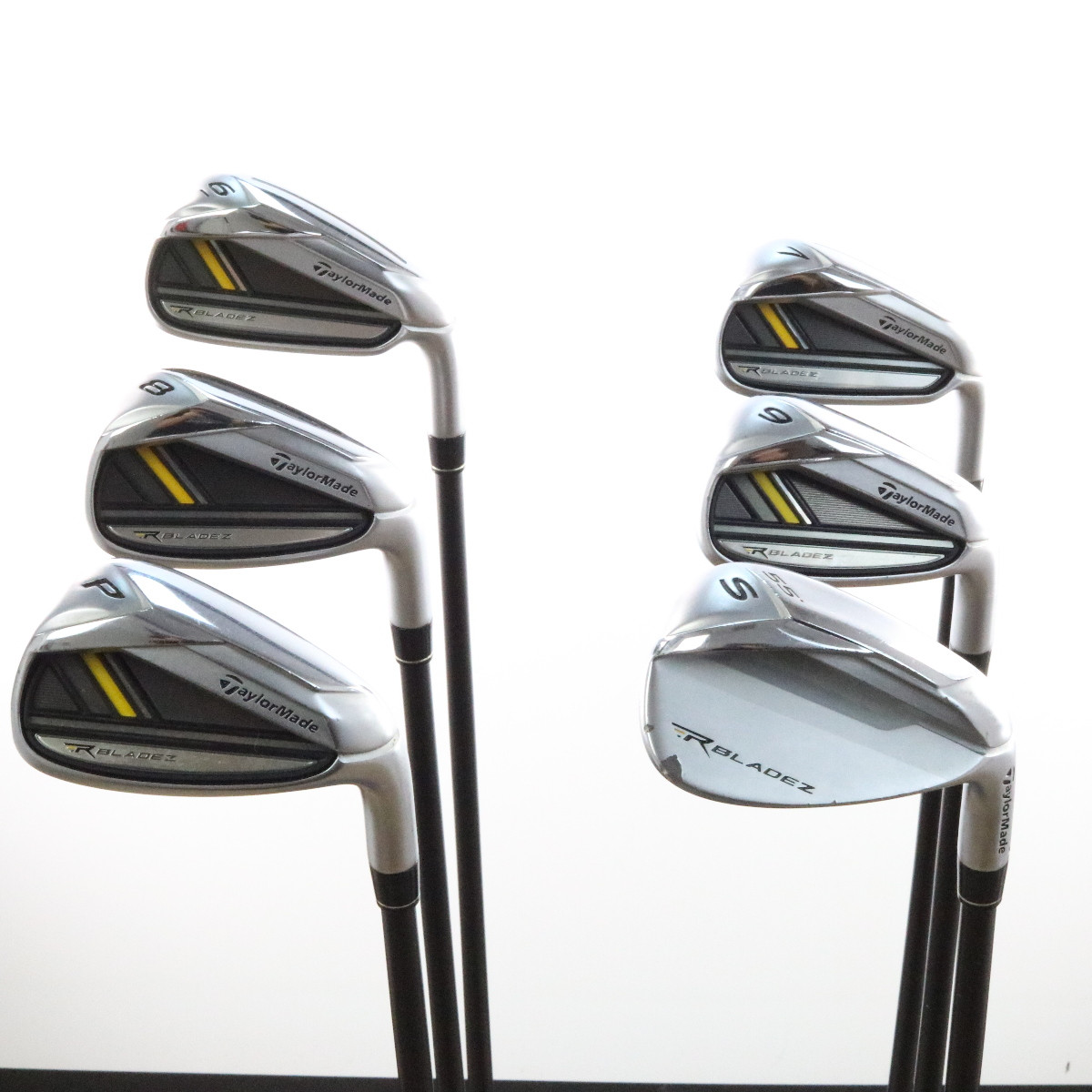 TaylorMade RBladez Iron Set 6-P,S Rocketfuel Graphite Ladies Flex ...