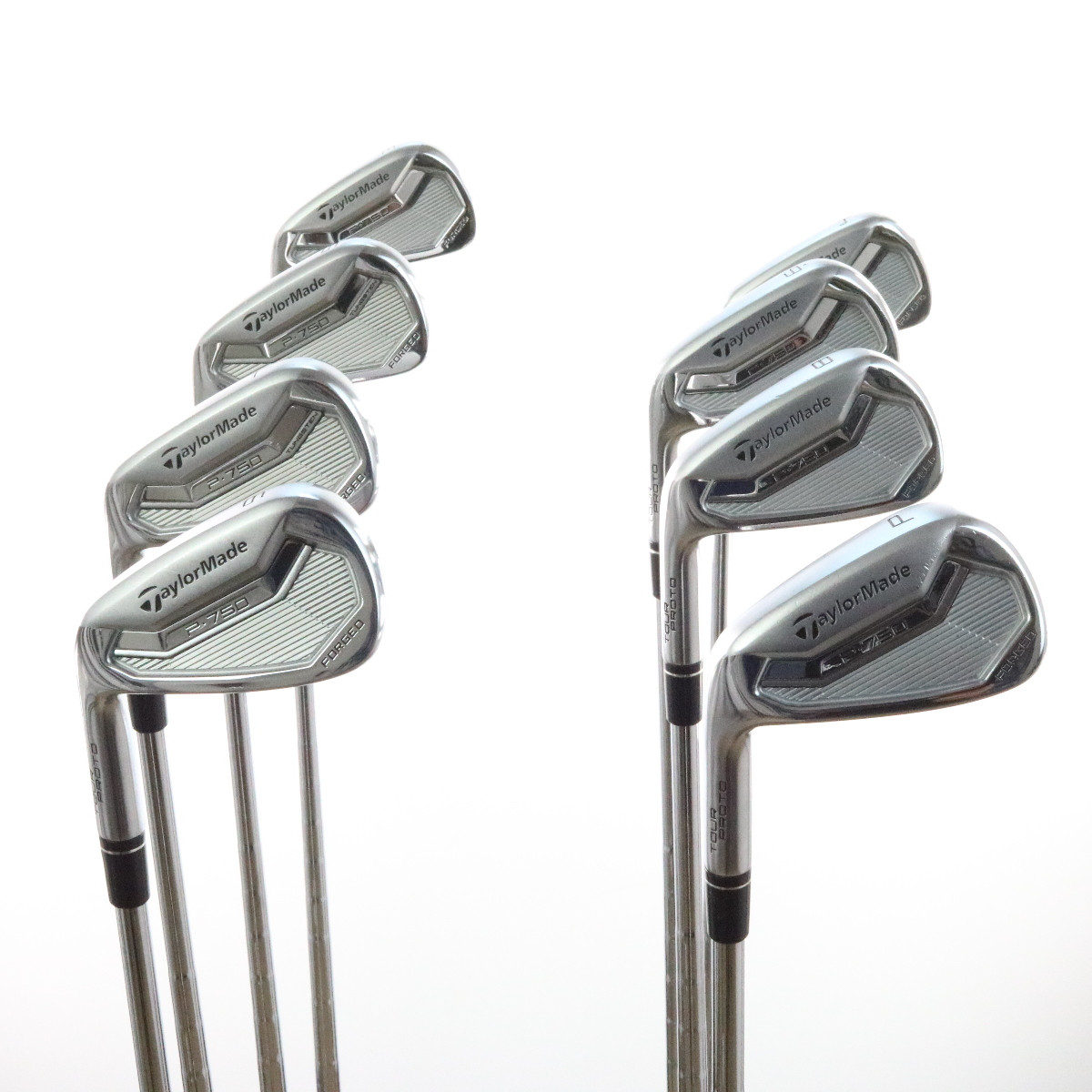 TaylorMade P750 Tour Proto Iron Set 3-P Steel N.S Pro Modus Stiff Flex ...