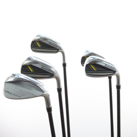 TaylorMade RBladez Iron Set 7-P,A Rocketfuel Graphite Ladies Flex ...