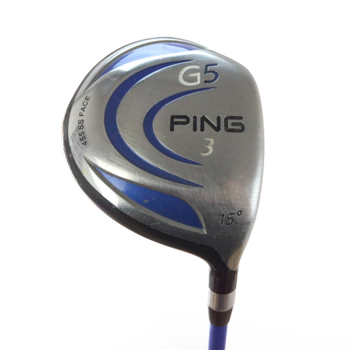 PING G5 3 Fairway Wood 15 Degrees ProLaunch Blue Graphite Regular Flex ...