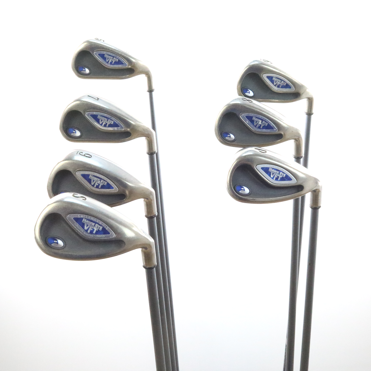 Callaway Hawk Eye VFT 5-P,S Iron Set Graphite Gems 55 Ladies Flex ...