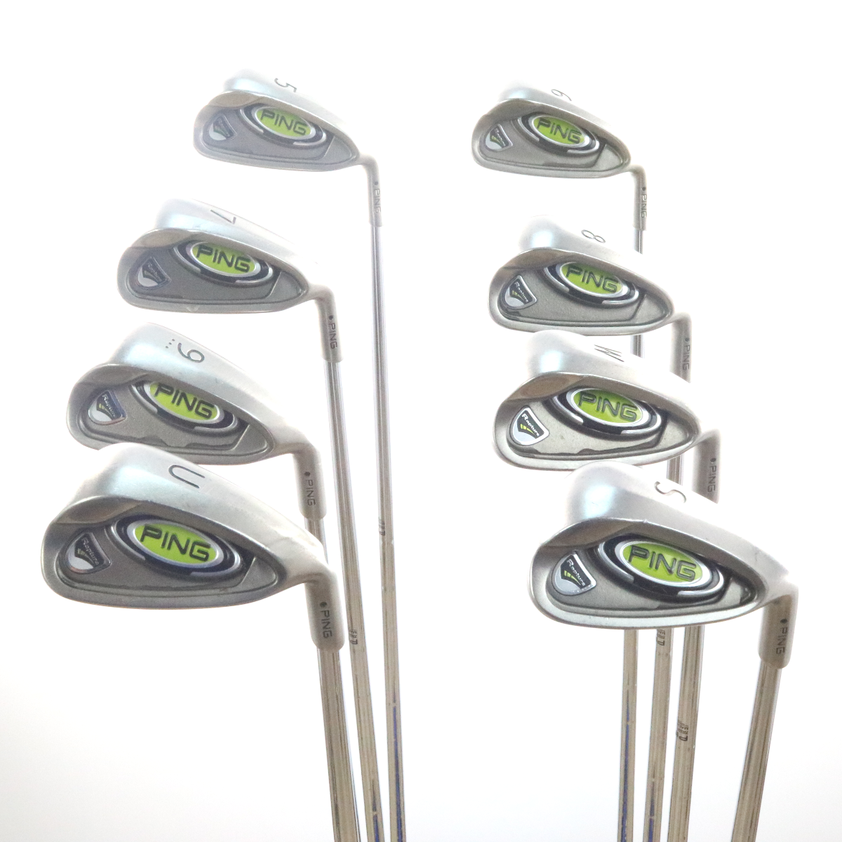 Ping Rapture 5-W,U,S Iron Set Black Dot Steel Shaft Regular Flex 51796A - Mr Topes Golf