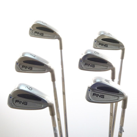 Ping S59 5-W Iron Set Blue Dot Steel Shaft Stiff Flex Right-Handed ...