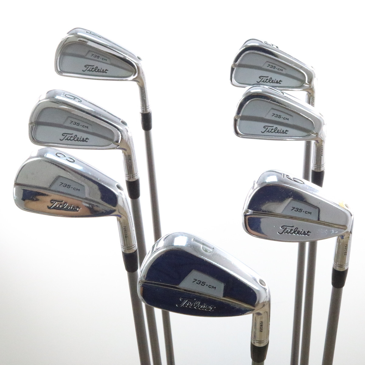 Titleist 735CM Forged Iron Set 4-P Graphite Shaft Stiff Flex Right ...