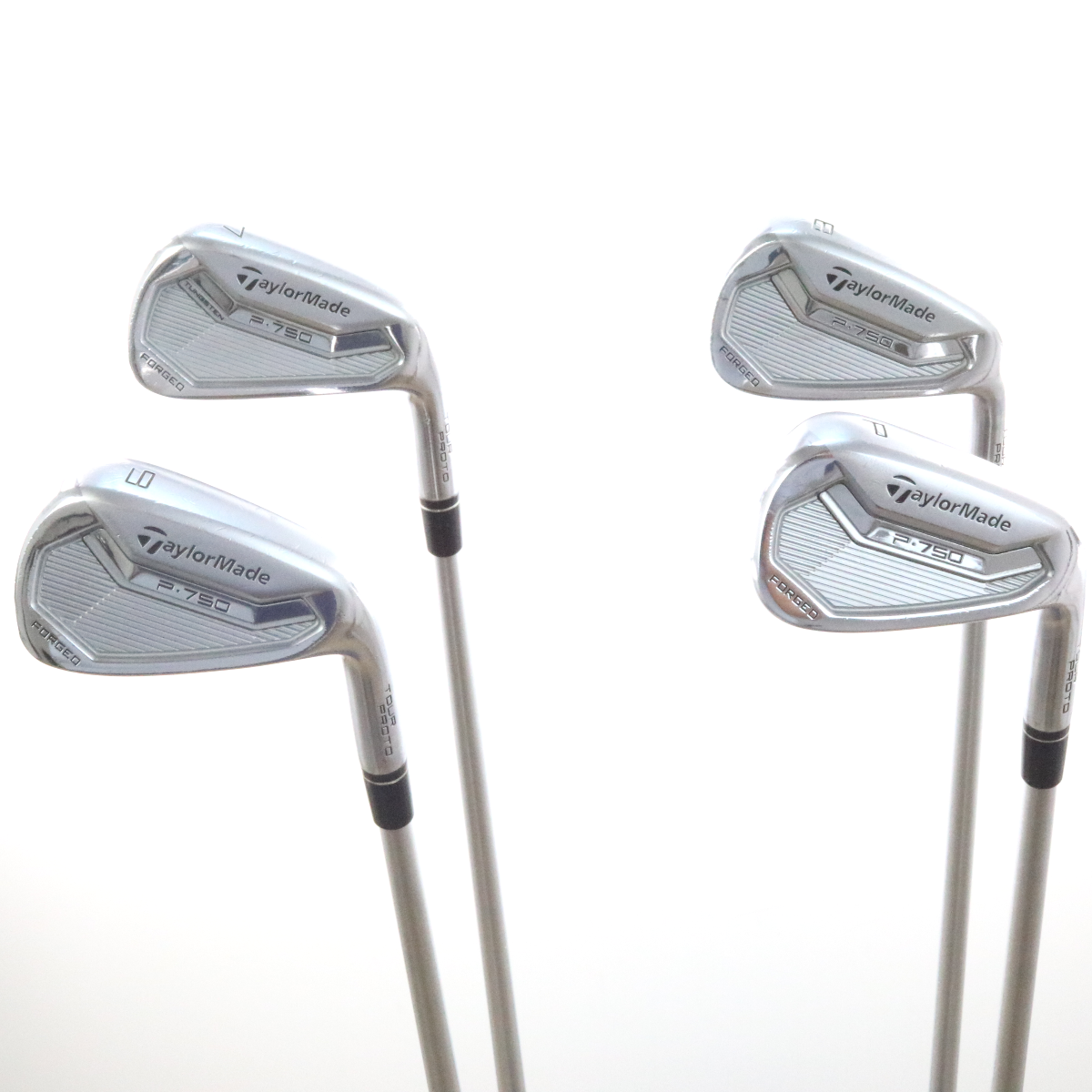 TaylorMade P750 Tour Proto Iron Set 7-P KBS Tour C-Taper X-Stiff Flex ...