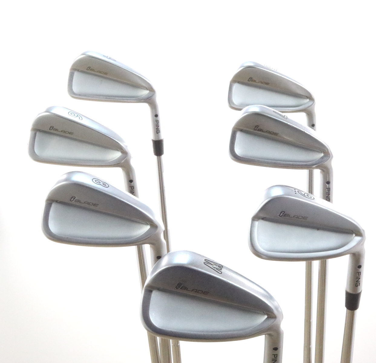 Ping iBlade Iron Set 4-W Black Dot Steel Dynamic Gold 120 S300 Stiff ...