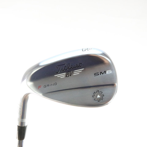 Titleist Vokey SM6 Tour Chrome Wedge 52 Deg 52.12 Steel F Grind LH 52318G - Mr Topes Golf