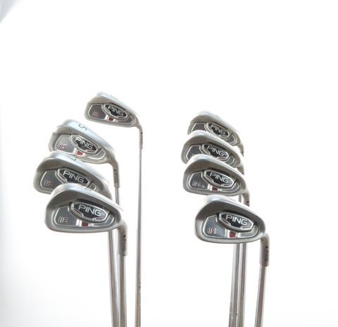 Ping i15 Iron Set 3-W Black Dot Steel AWT Shaft Stiff Flex Right-Handed 52336G - Mr Topes Golf