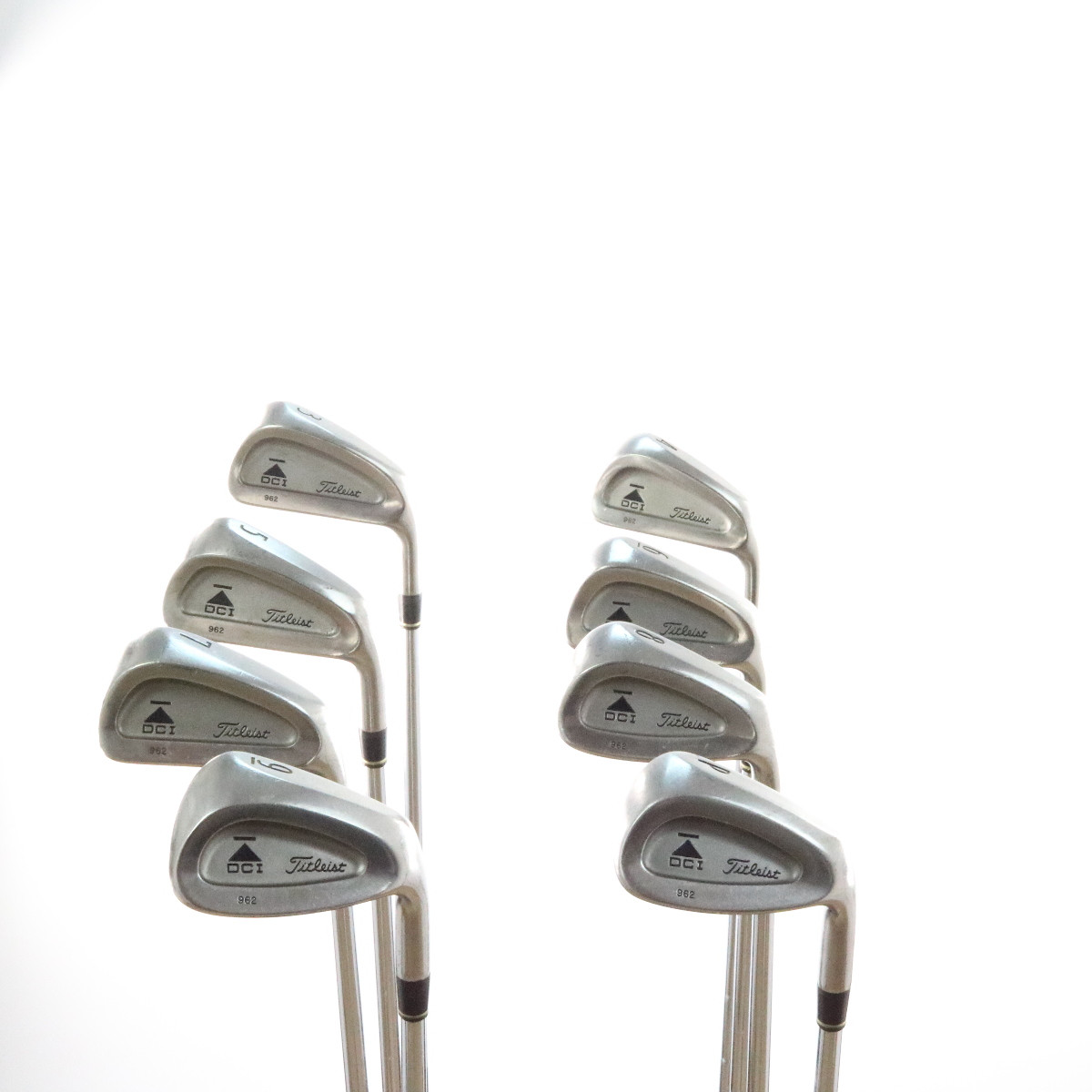 Titleist DCI 962 Iron Set 3-P True Temper Dynamic Gold S300 Stiff Flex ...