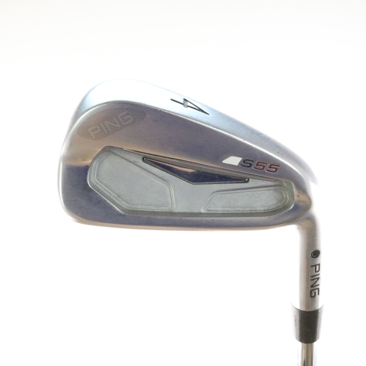 PING S55 Individual 4 Iron Black Dot Steel NS Pro 100 Regular Flex ...