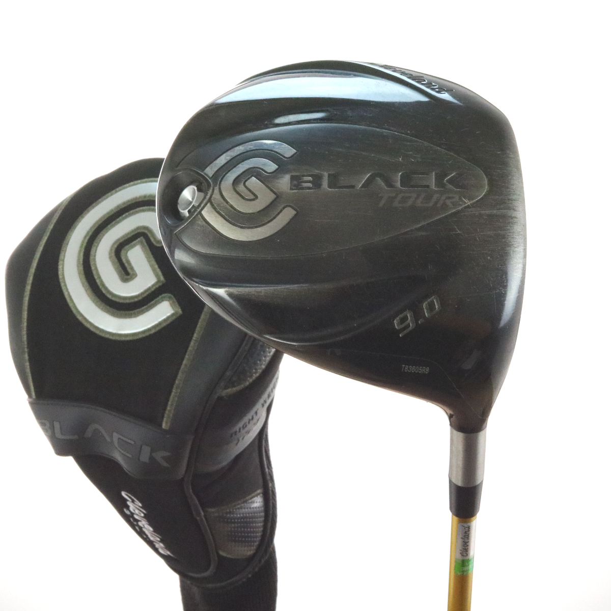 Cleveland CG Black Tour Driver 9 Degrees Miyazaki Stiff Flex Headcover ...
