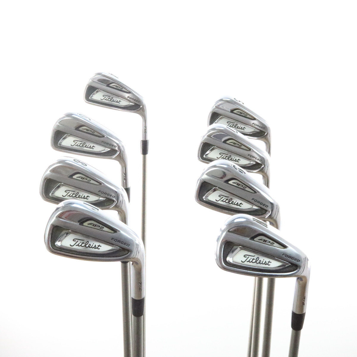 Titleist AP2 714 Iron Set 4-P,W SteelFiber Stiff Flex Right-Handed 52809A - Mr Topes Golf
