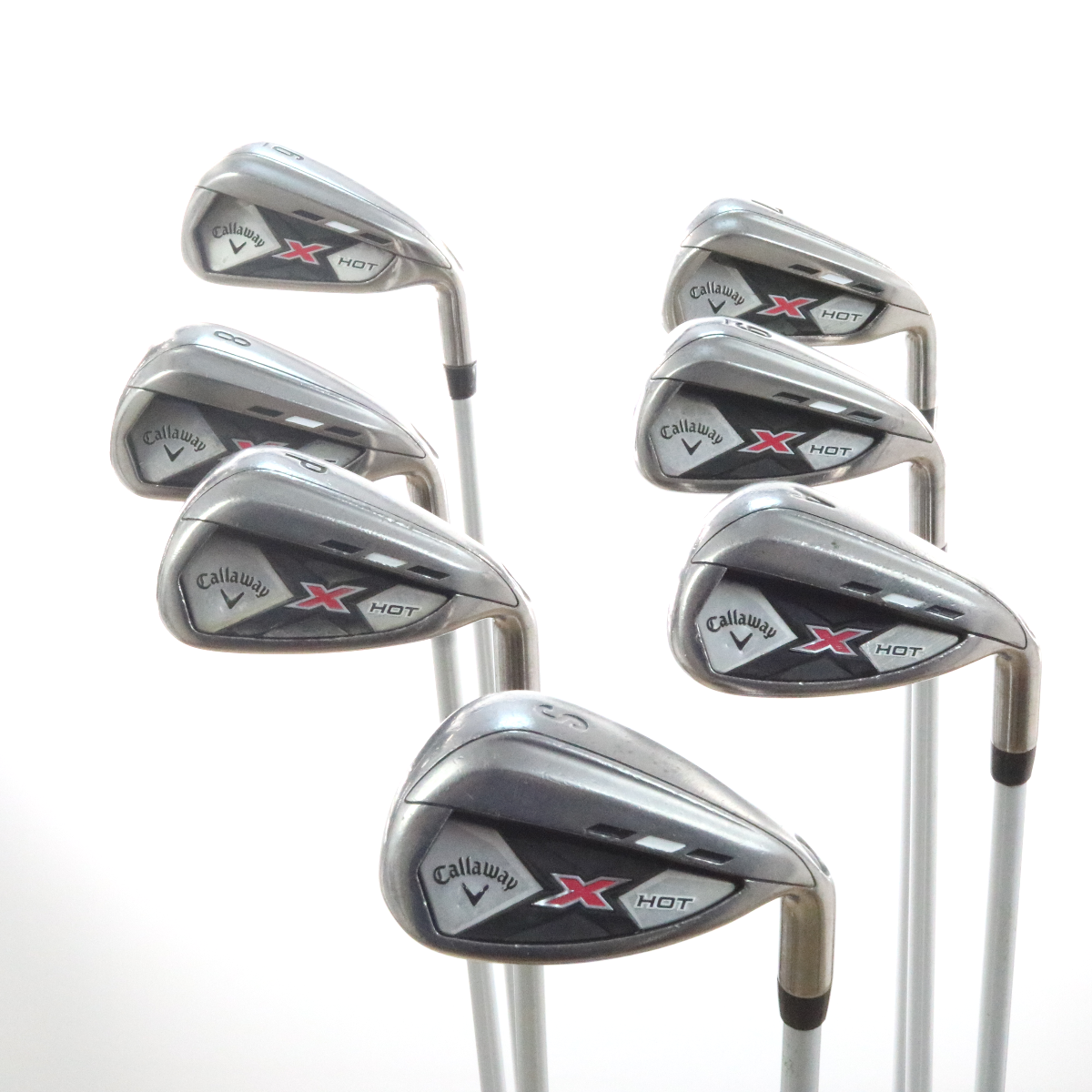 Callaway X Hot Iron Set 6-P,A,S Graphite Shaft Regular Flex Right ...