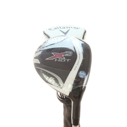 Callaway X2 Hot 5 Wood 19 Degrees Graphite Aldila W Ladies Flex Headcover 52929G - Mr Topes Golf