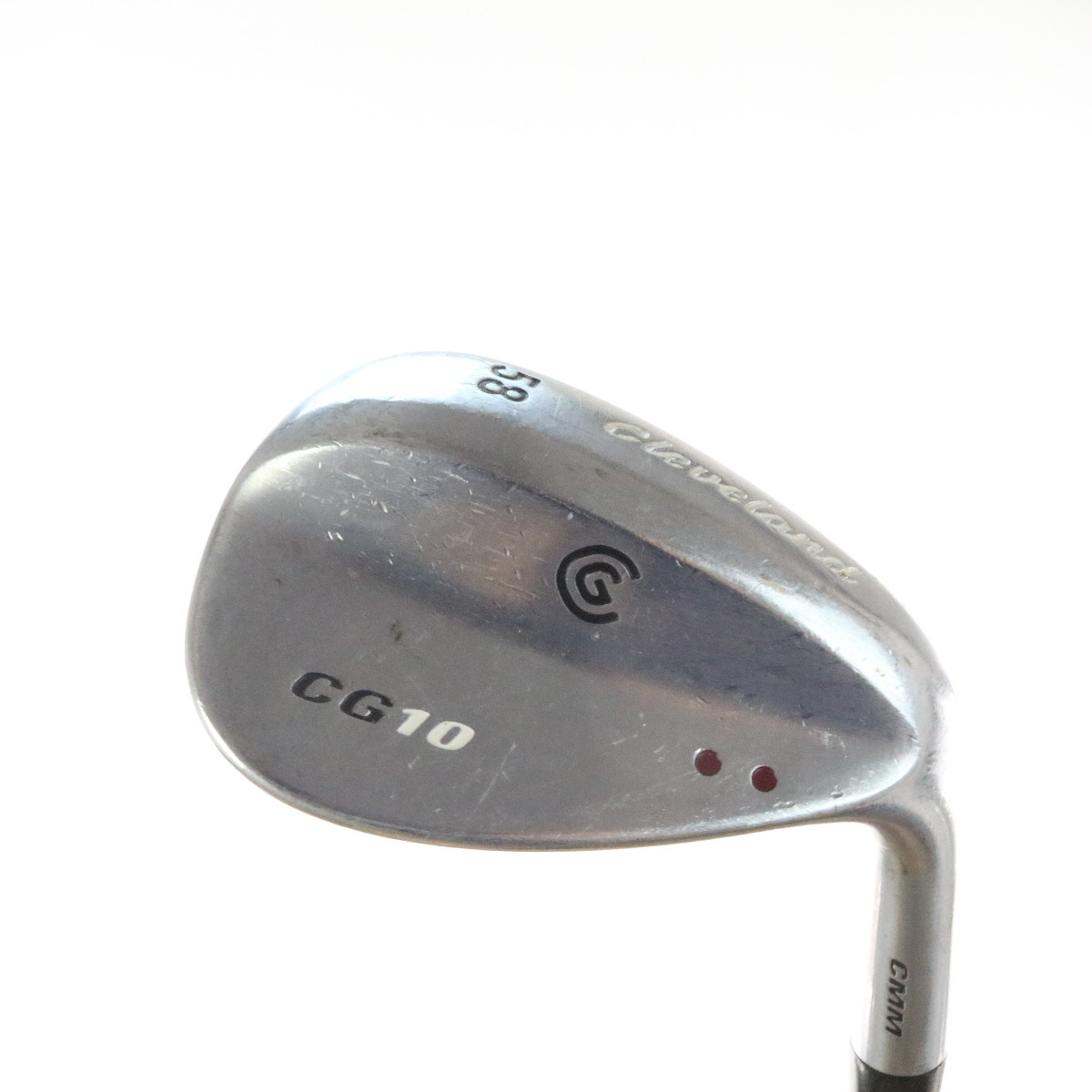 Cleveland CG10 Satin Chrome Wedge 58 Degrees Dynamic Gold Steel 52996D ...