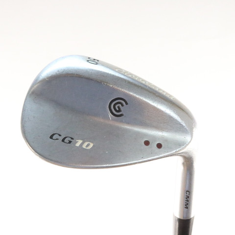 Cleveland CG10 Satin Chrome Wedge 50 Degrees True Temper Steel Shaft ...