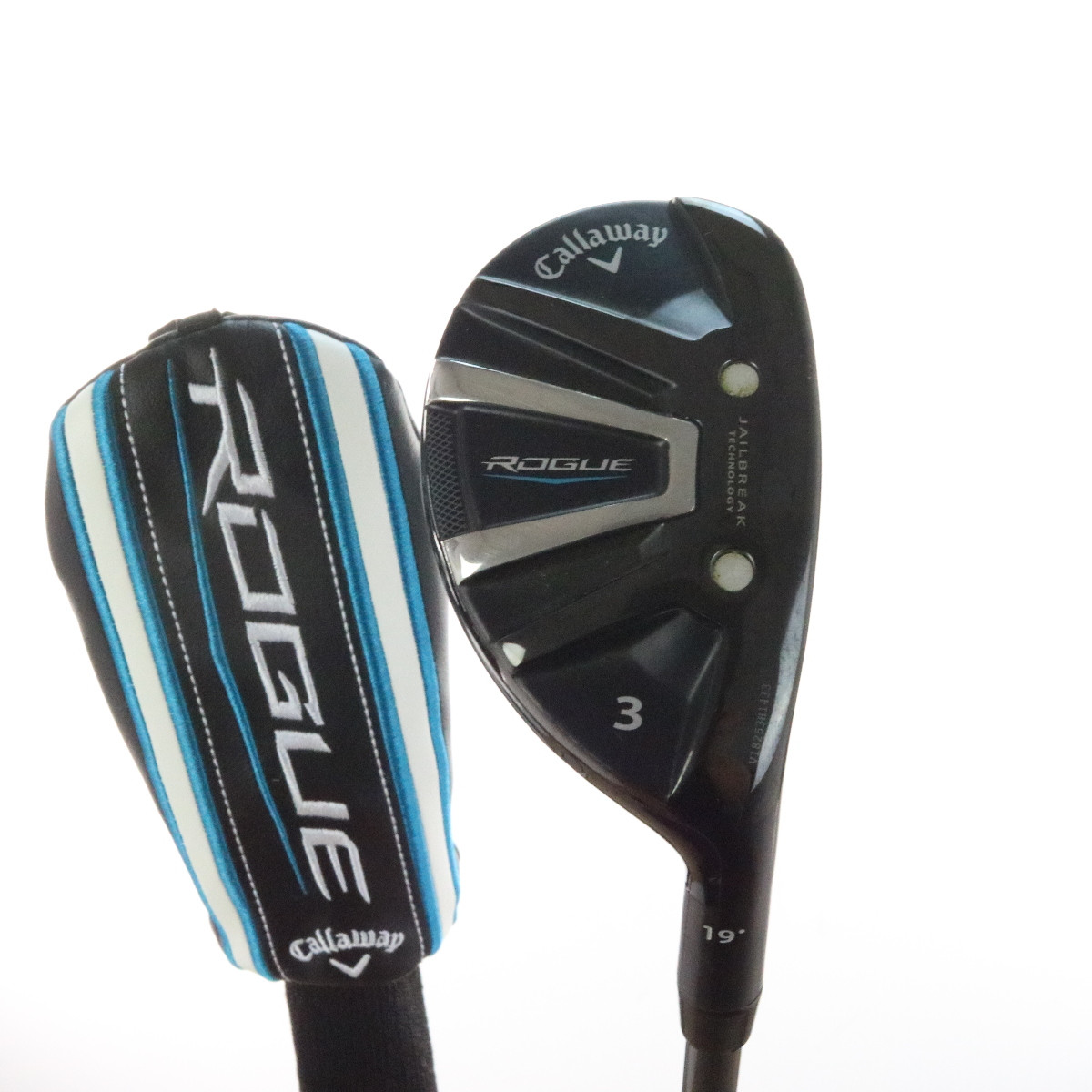 2018 Callaway Rogue 3 Hybrid 19 Degrees Aldila Synergy Regular Flex ...