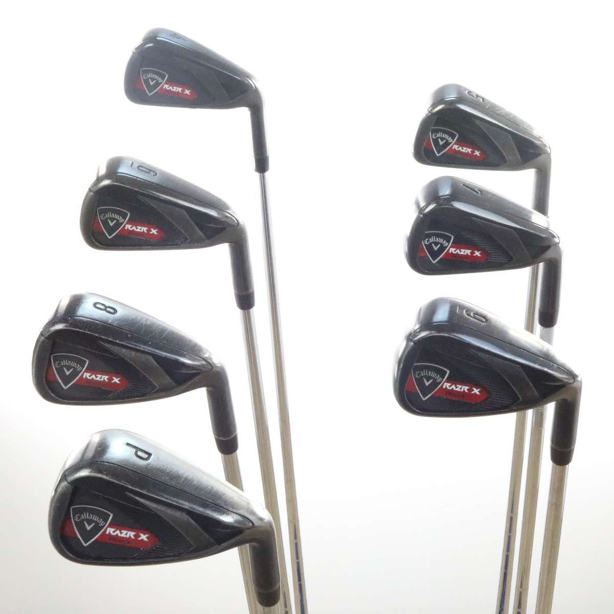 Callaway RAZR X Black Iron Set 4-P Steel Regular Flex Right-Handed ...