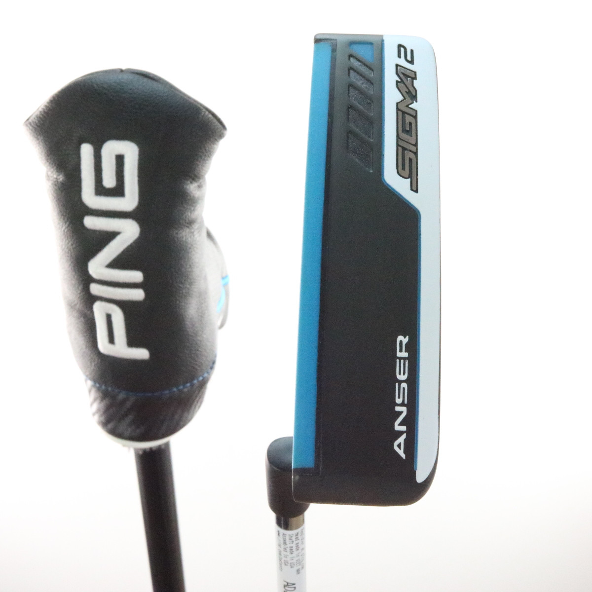 2019 PING Sigma 2 Anser Stealth Adjustable Putter Black Dot Headcover ...